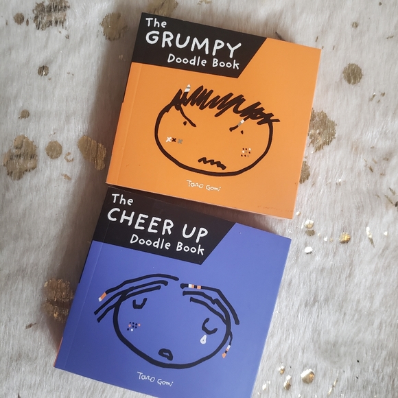 taro gomi | Other | Cheer Up Grumpy Doodle Books New | Poshmark